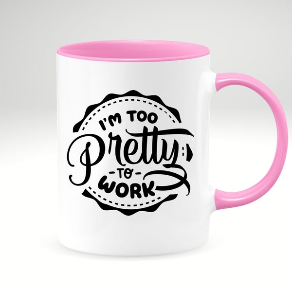 Funny Work Mug - Etsy