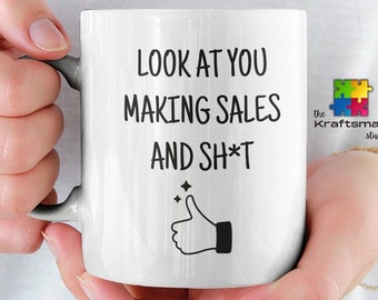 Salesperson Coffee Mug Gift, Gift for Salesperson, Favorite Salesperson ...