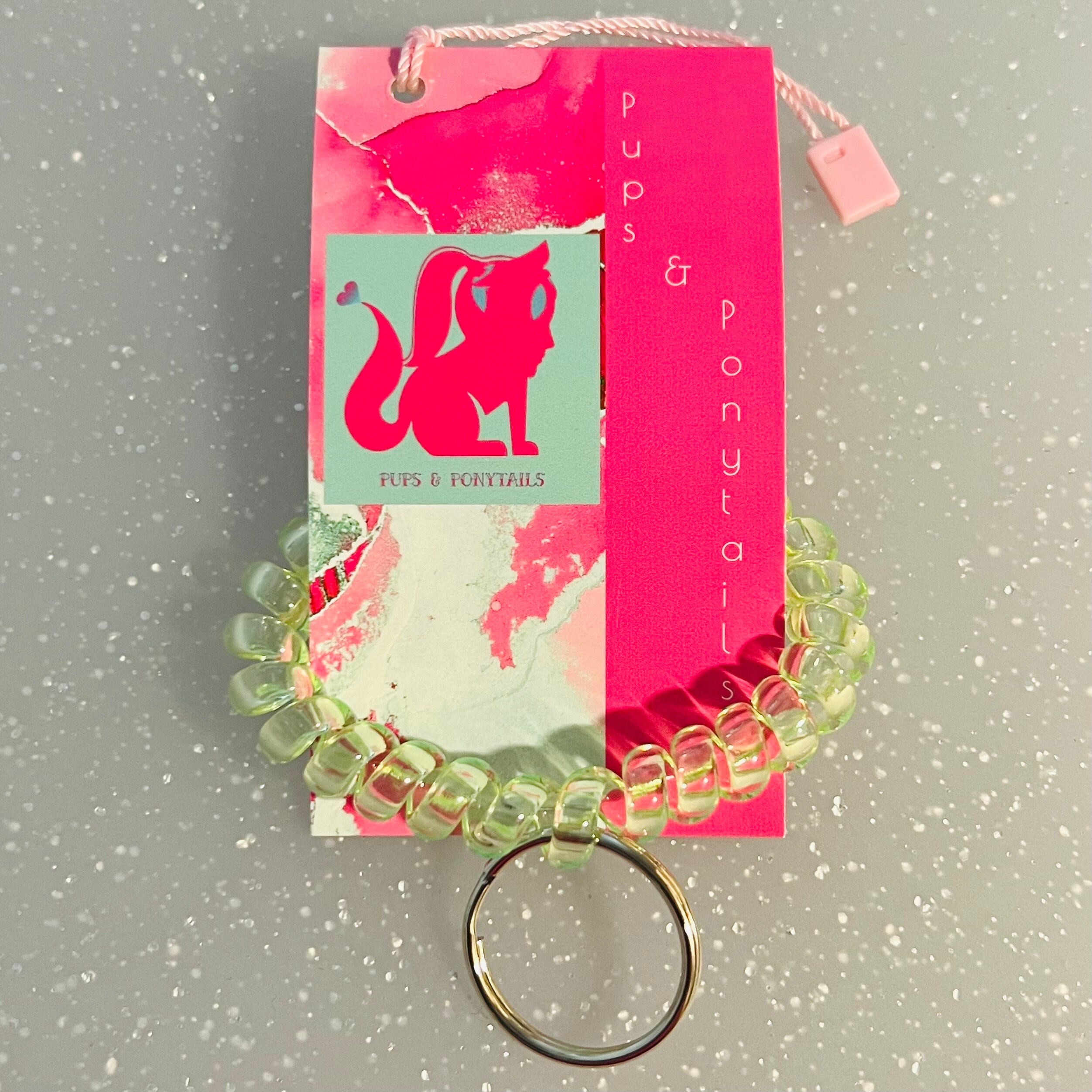 Spiral Keychain | Telephone Cord Keychain | Coil Keychain | Wrist Coil ...