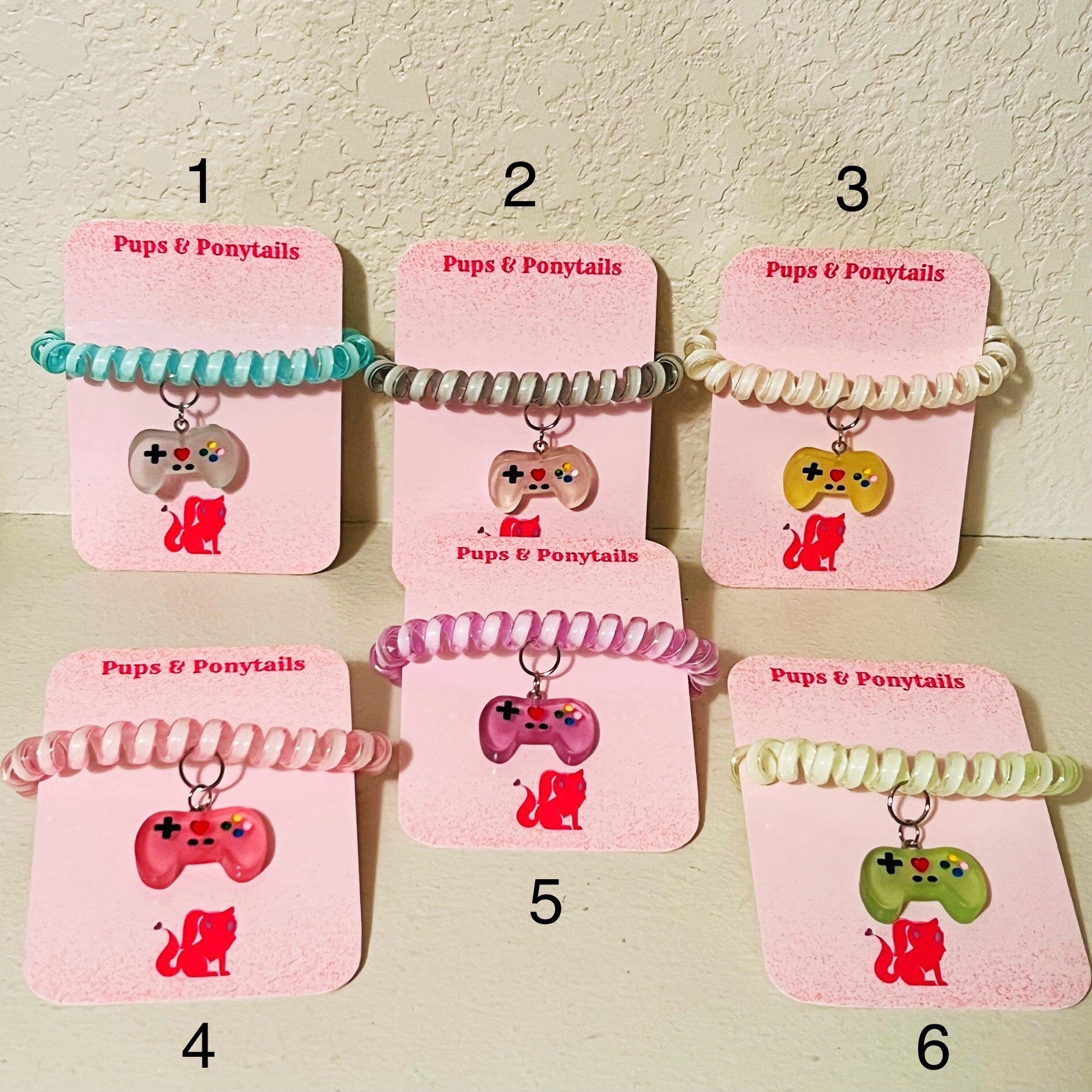 Glow-in-the-dark | Glow-in-the-dark Hair Ties | Gamer | Game Controller ...