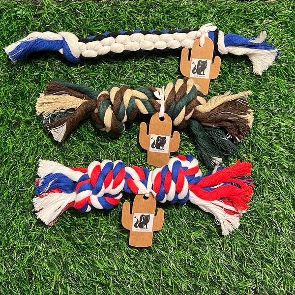 Rope Dog Toys - Etsy