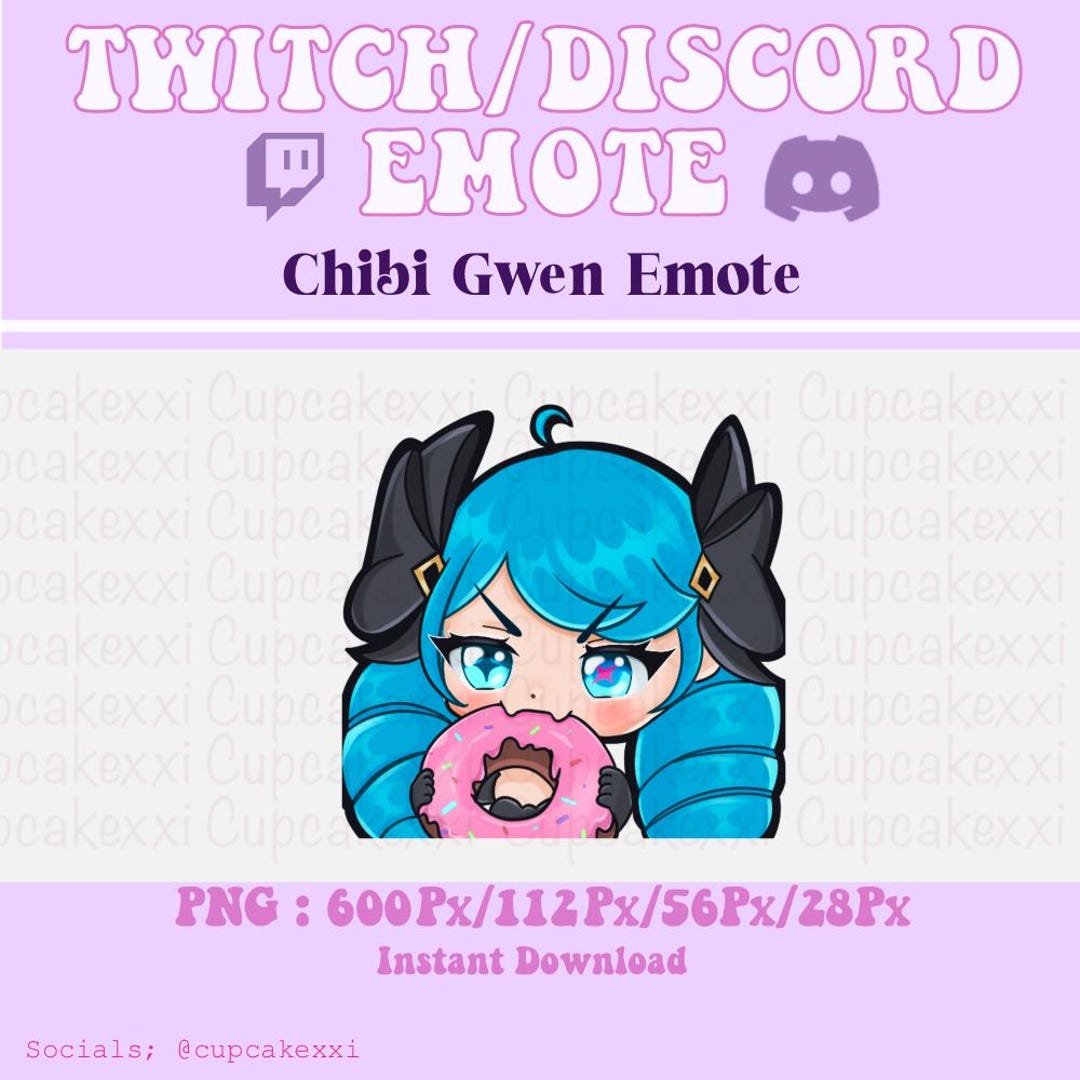 Gwen | League of Legends | Twitch & Discord Emote - Etsy Canada