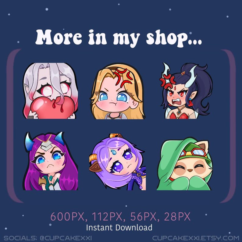 Jinx GIF Emotes | Arcane | League of Legends | Twitch Emote | Instant ...