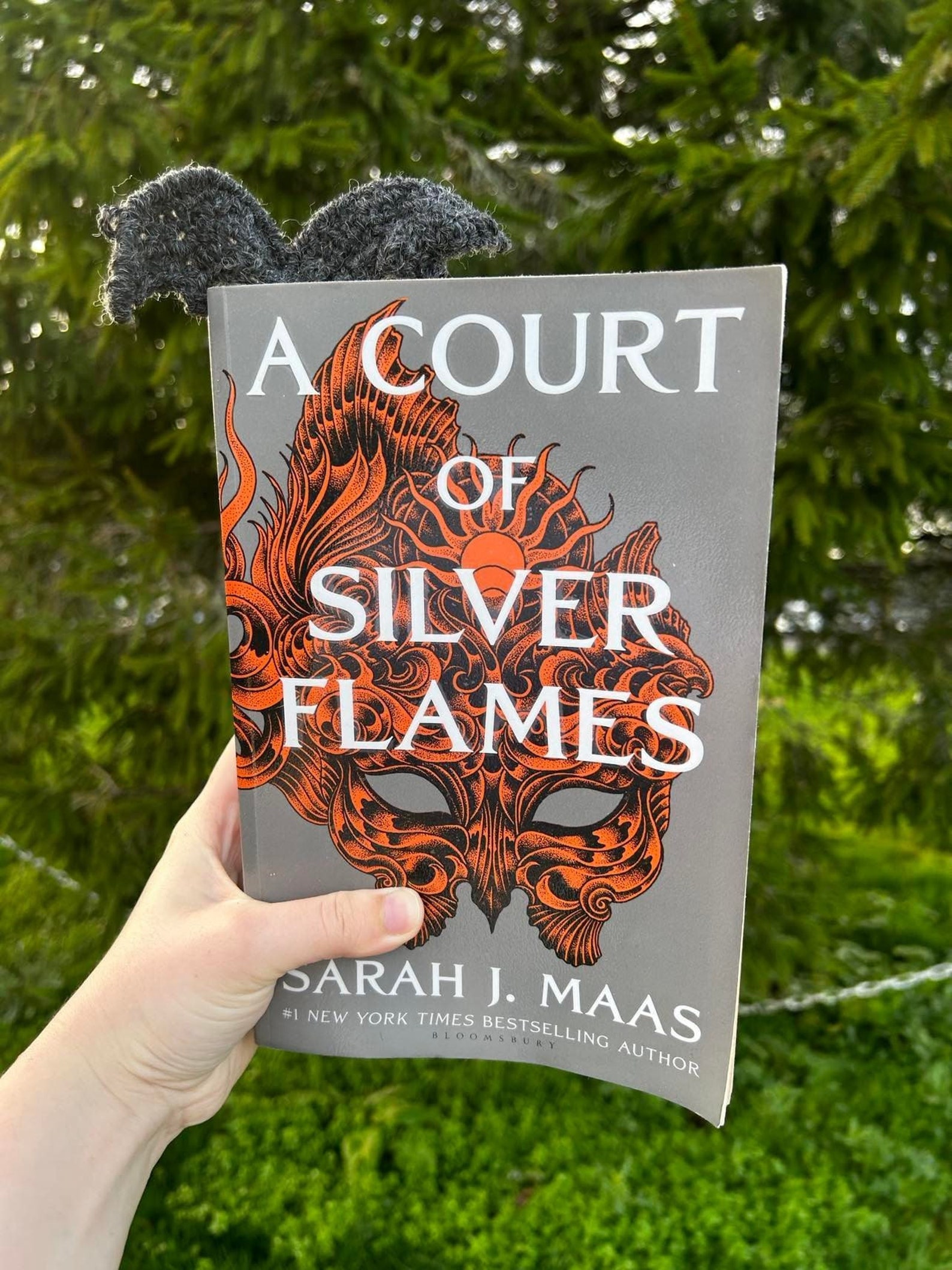 Wing Crochet Bookmark Fourth Wing Iron Flame Rider Signet Tairn Andarna ...