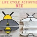 Bee Life Cycle Activities Bundle: Montessori Cards, Puzzle, Craft - Etsy