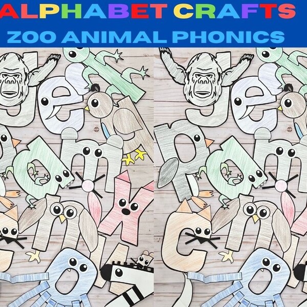 Letter J Craft Alphabet Phonics Craft Jellyfish Craft - Etsy