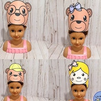 Goldilocks and the Three Bears Printable Masks, Goldilocks Costume ...