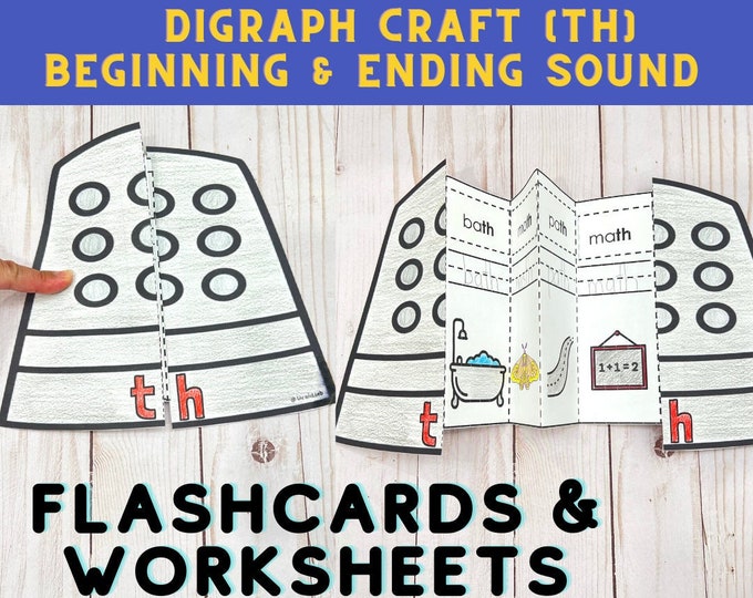 Consonant Digraph Craft wh, Digraph Flashcards, Digraph Worksheets ...