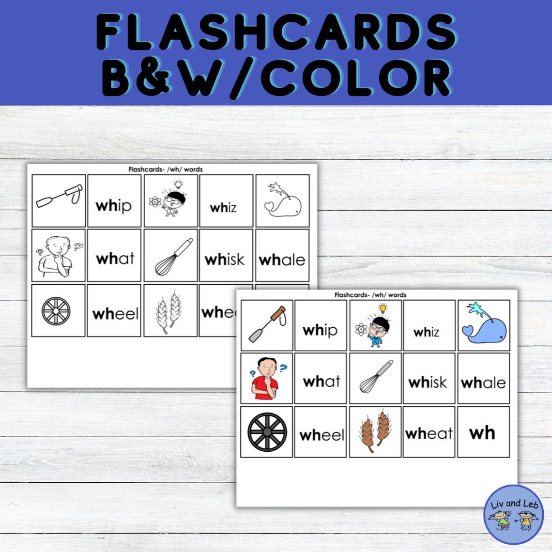 Consonant Digraph Craft wh Digraph Flashcards - Etsy