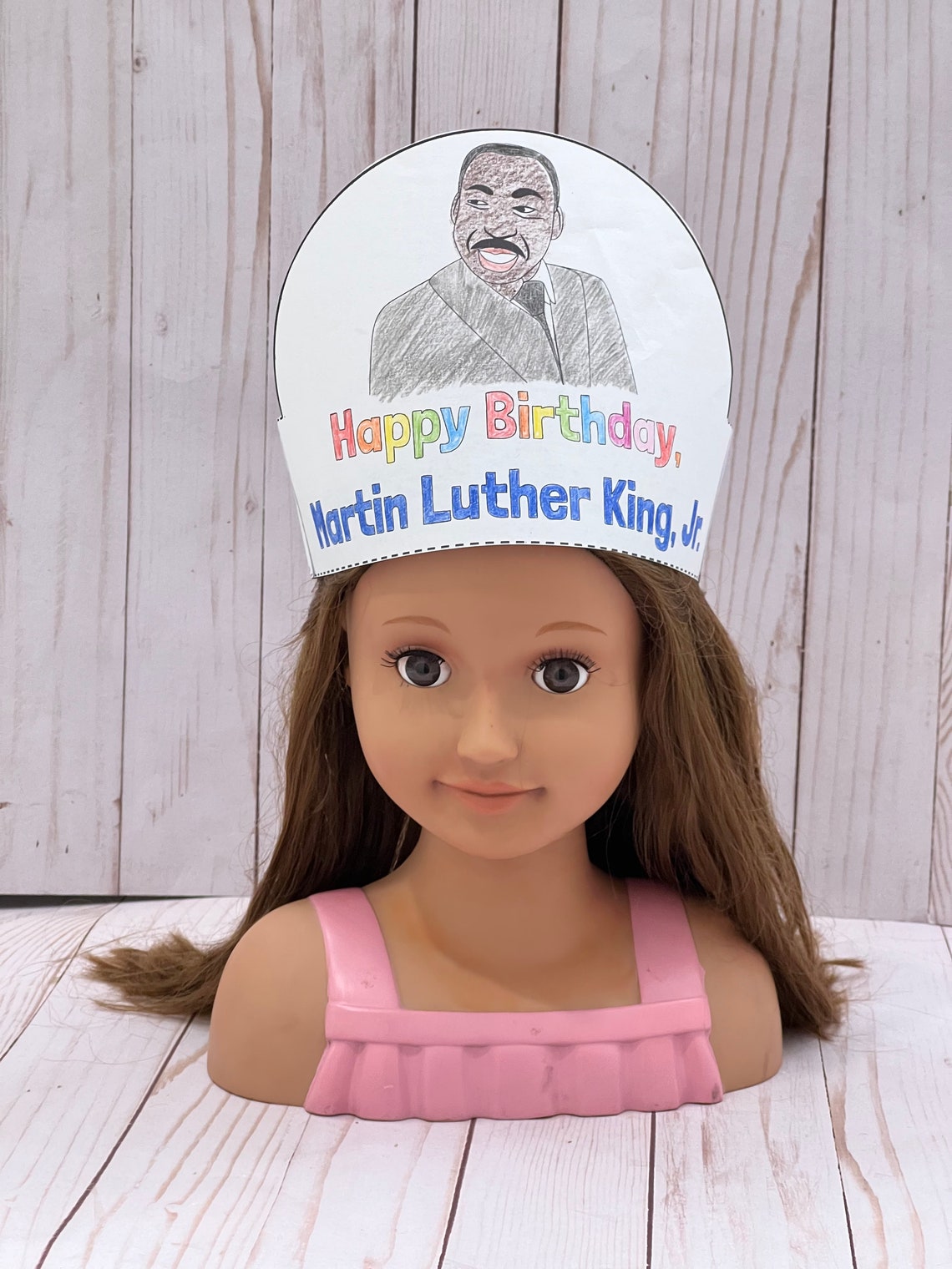 Martin Luther King Jr Hats - Paper Crowns - Etsy