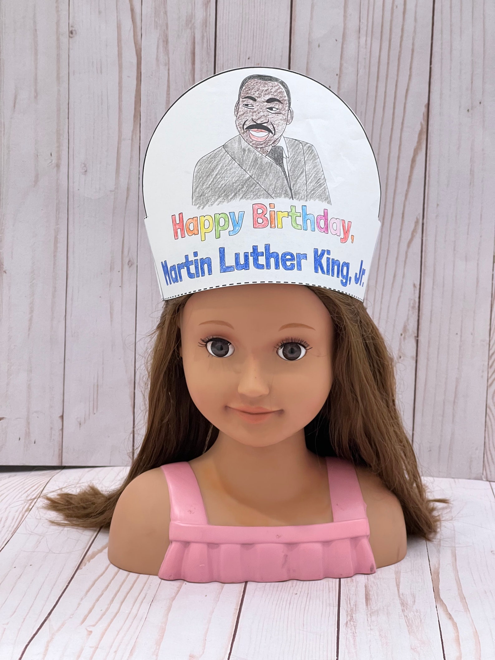 Martin Luther King Jr Hats - Paper Crowns - Etsy