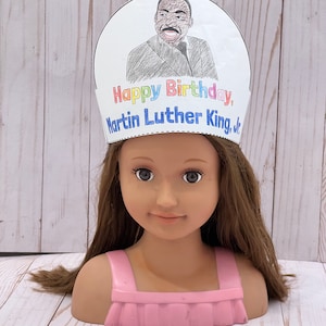 Martin Luther King Jr Hats - Paper Crowns - Etsy