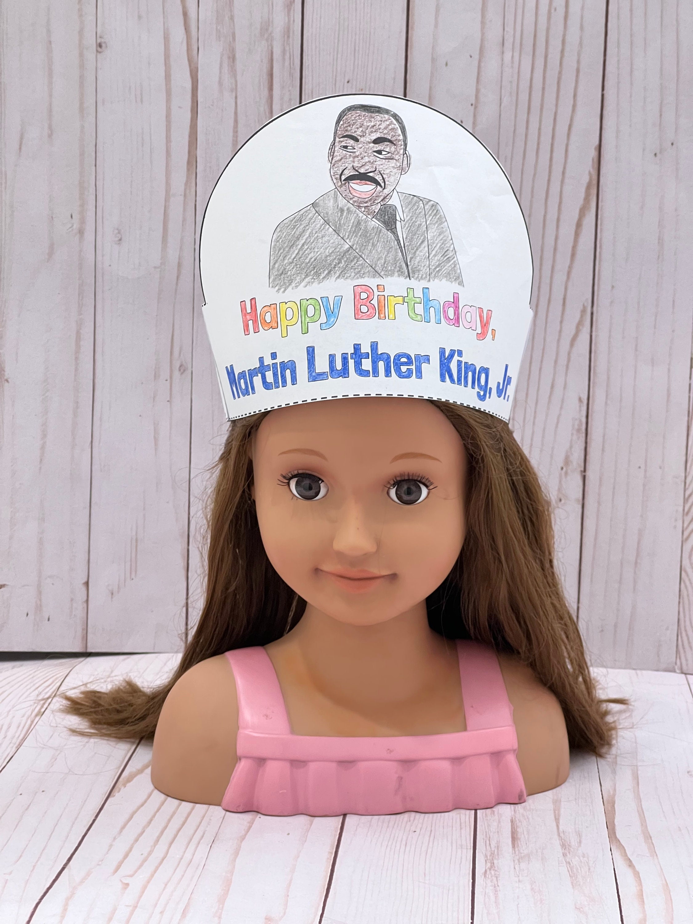 Martin Luther King Jr Hats - Paper Crowns - Etsy