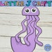 Letter J Craft Alphabet Phonics Craft Jellyfish Craft - Etsy