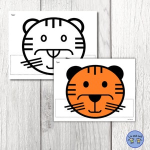 Chinese New Year Zodiac Animal Paper Hats - Etsy