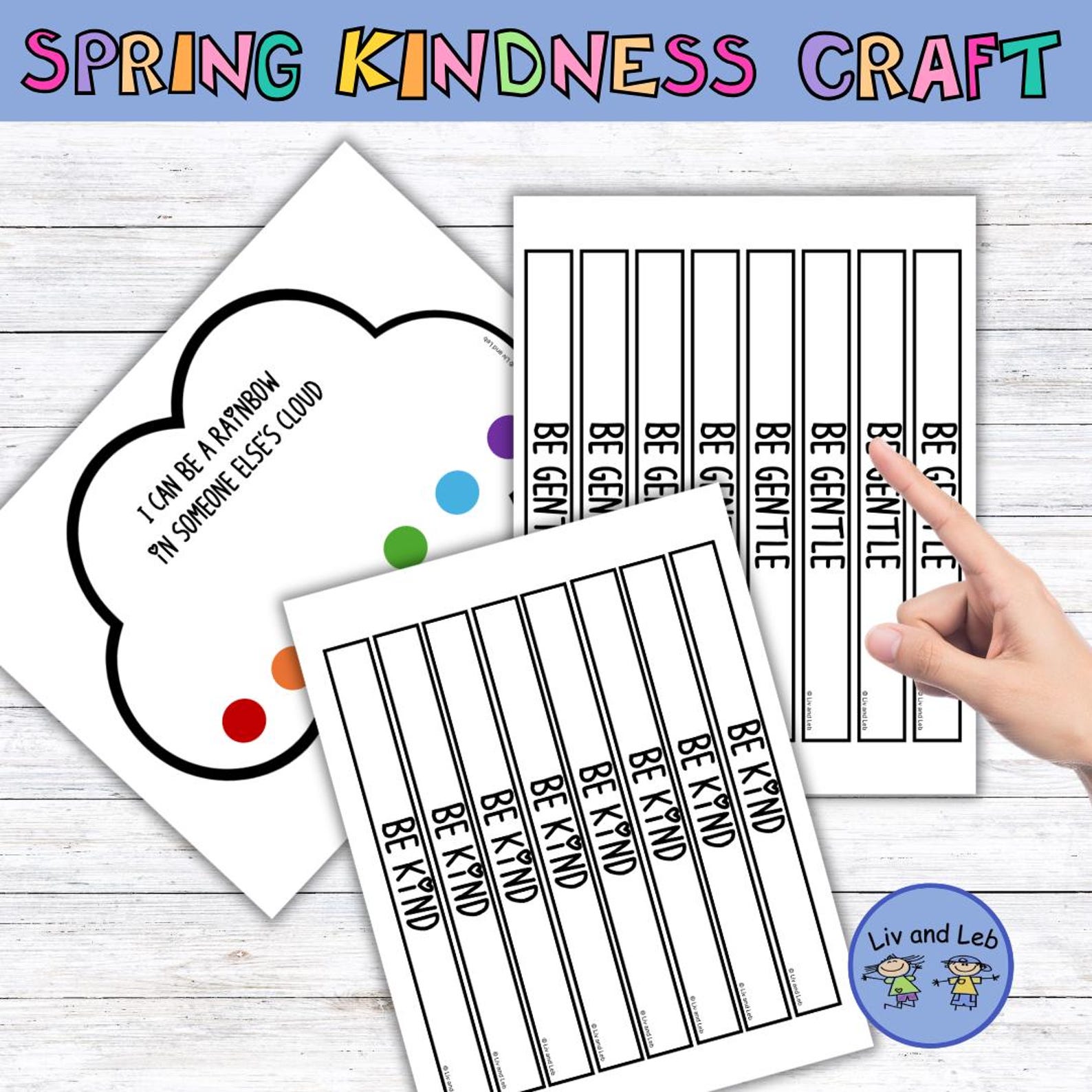 Rainbow Kindness Craft | Social Emotional Learning Activity | Classroom ...