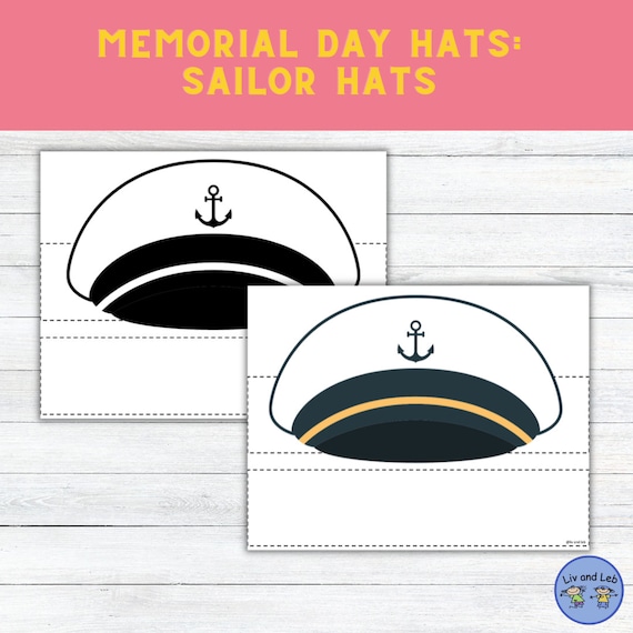 Sailor Hat Template Printable