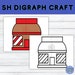 Digraph Craft- Consonant Digraph Flashcards- Digraph Worksheets - Etsy