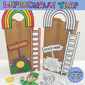 Leprechaun Trap Craft- St.patrick's Day Craft - Etsy