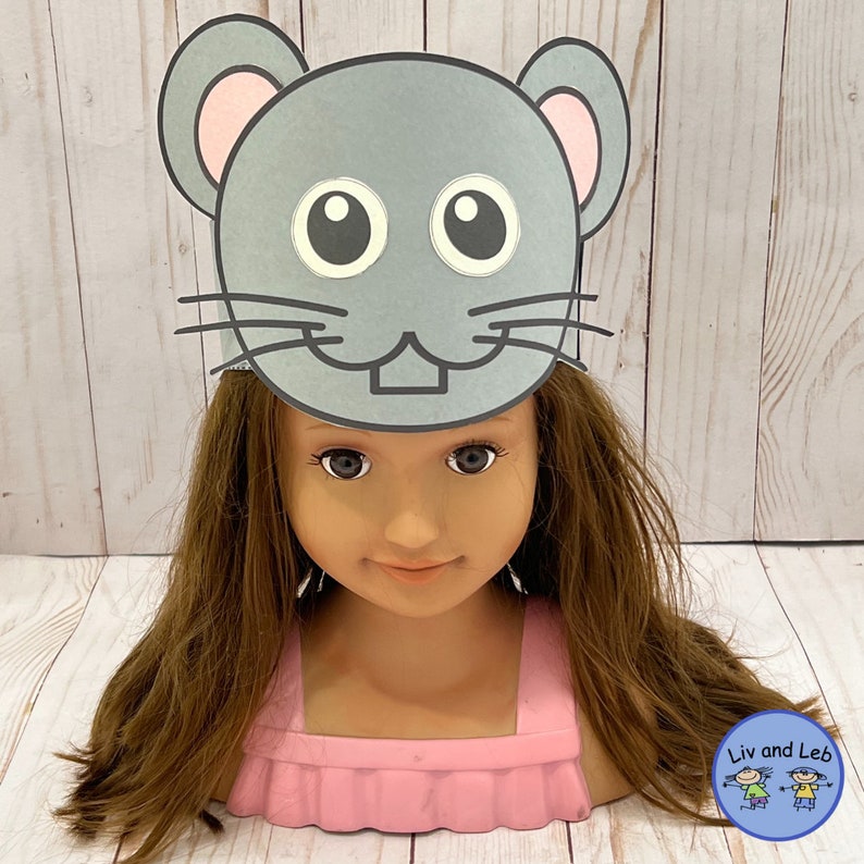 Animal Paper Hats ABC Paper Hats Alphabet Animal Crafts - Etsy