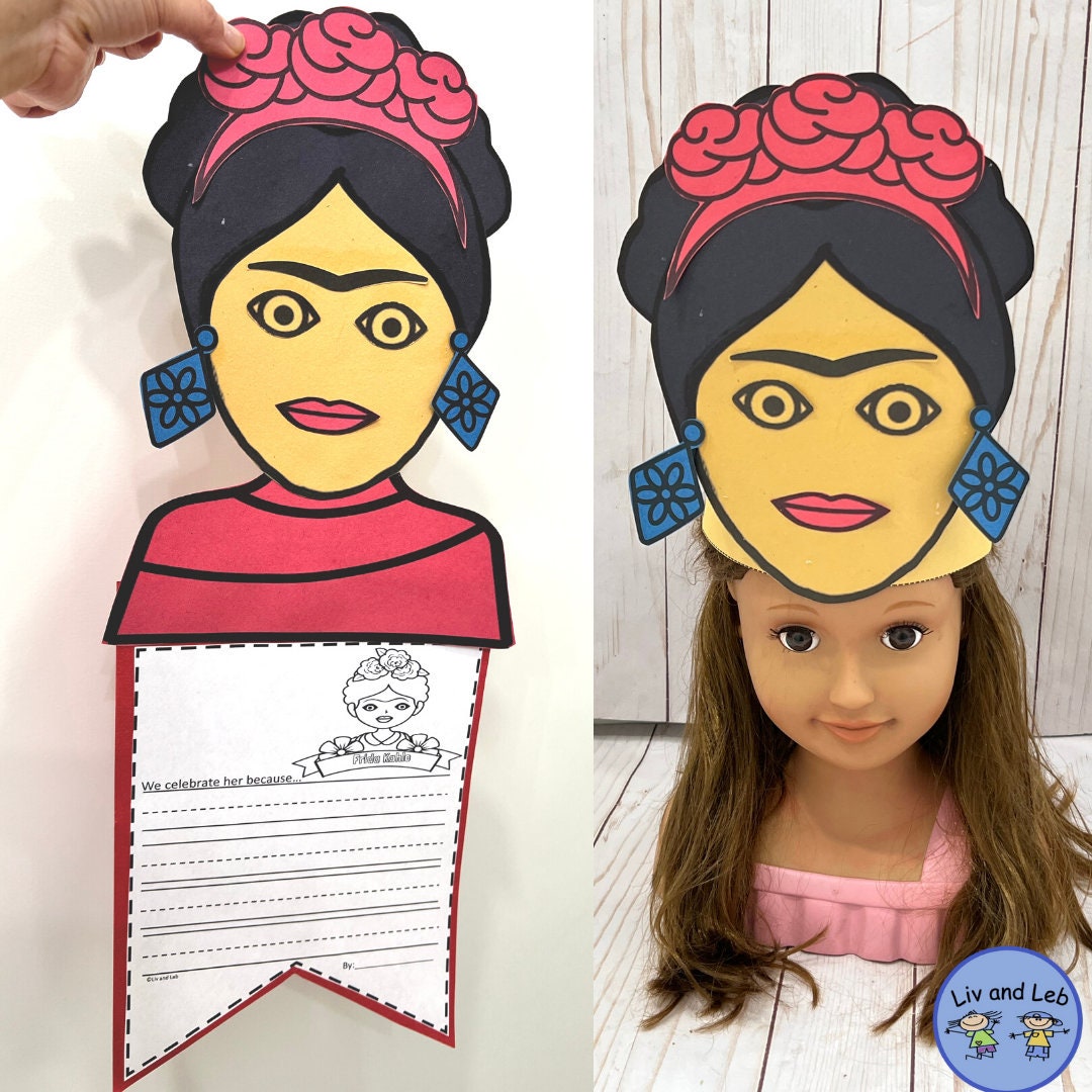 Women's History Month Craft- Frida Kahlo - Etsy