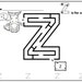Alphabet Maze, Uppercase and Lowercase Letter Maze Worksheets - Etsy