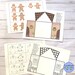 Gingerbread House Craft- Christmas Winter Holidays - Etsy