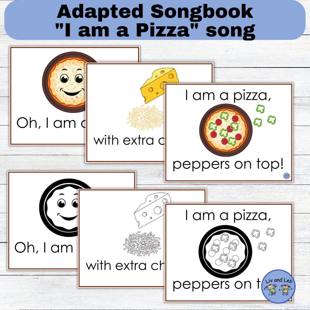 I Am A Pizza Printable