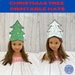 Christmas Paper Hats- Printable Craft- Reindeer-santa-snowman-elf ...