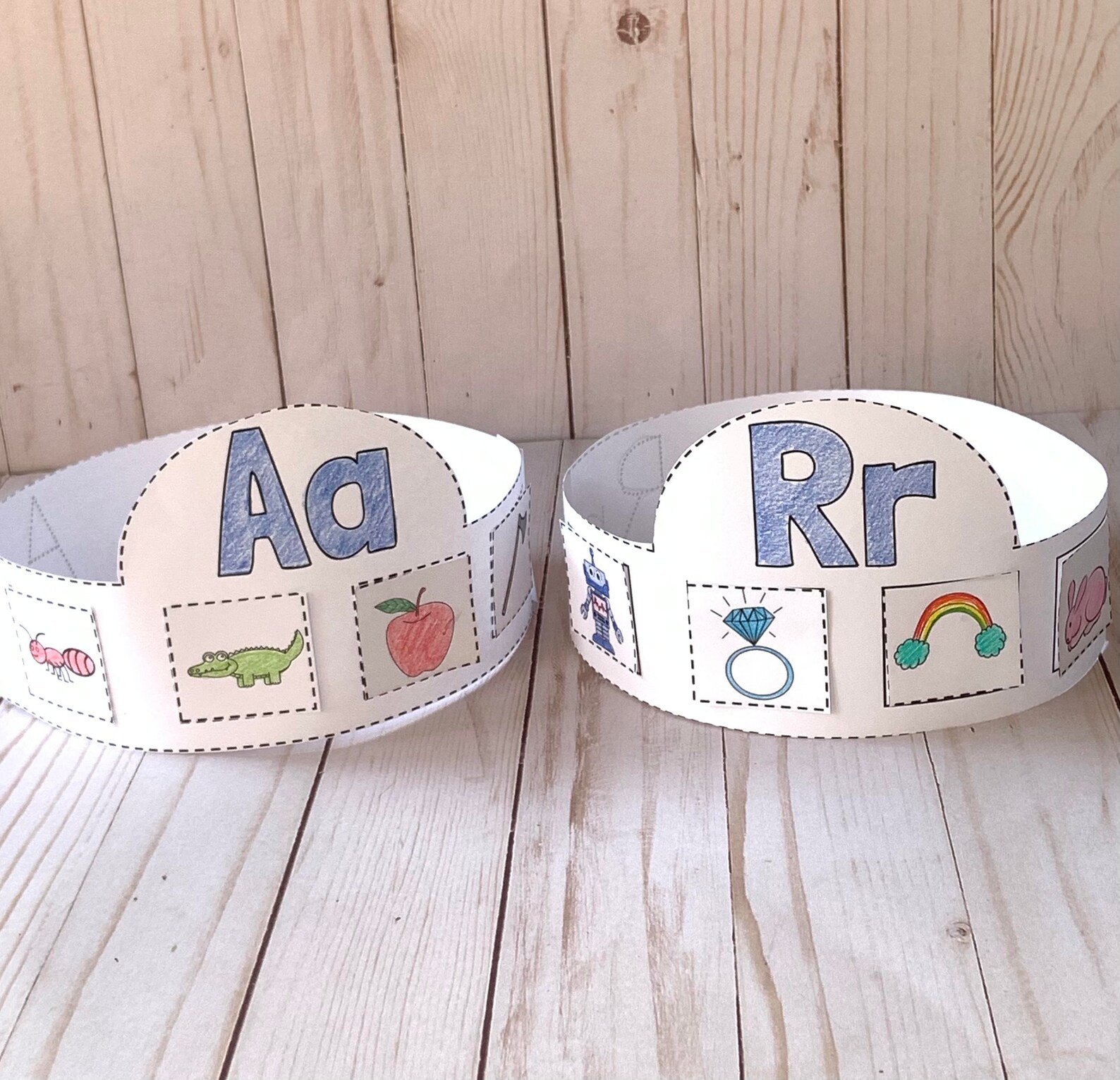 Beginning Sounds Phonic Alphabet Headbands - Etsy