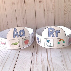 Beginning Sounds Phonic Alphabet Headbands - Etsy