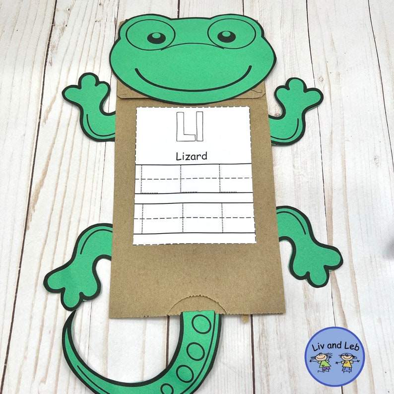 Zoo Animal Paper Bag Puppets - Etsy
