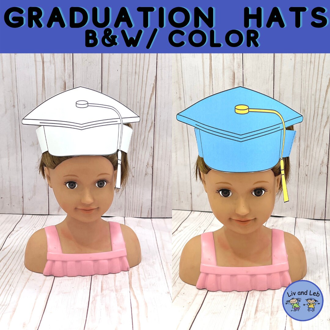 Graduation Hat Graduation Gift Graduation Paper Craft End - Etsy