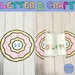 Letter D Craft- Alphabet Craft- Donut Craft - Etsy UK