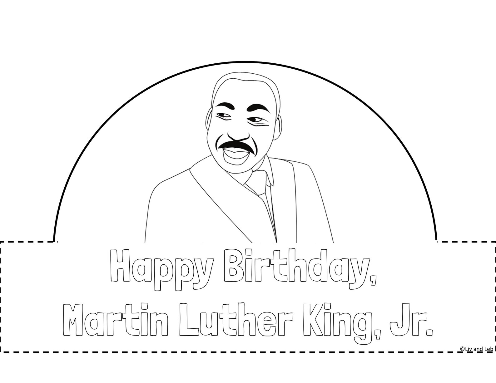 Martin Luther King Jr Hats - Paper Crowns - Etsy