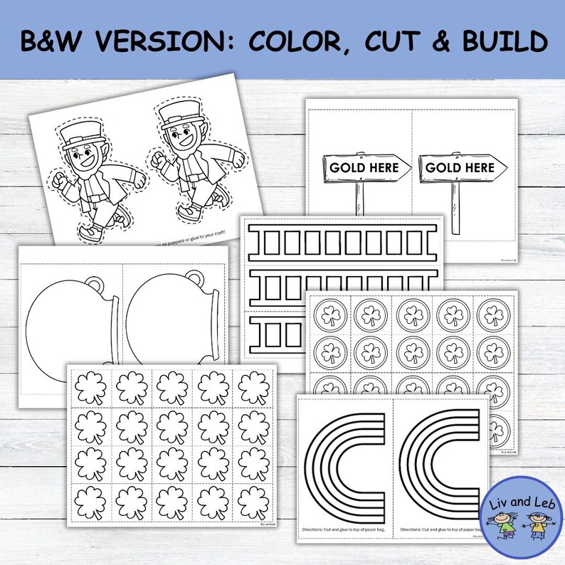 Leprechaun Trap Craft- St.patrick's Day Craft - Etsy