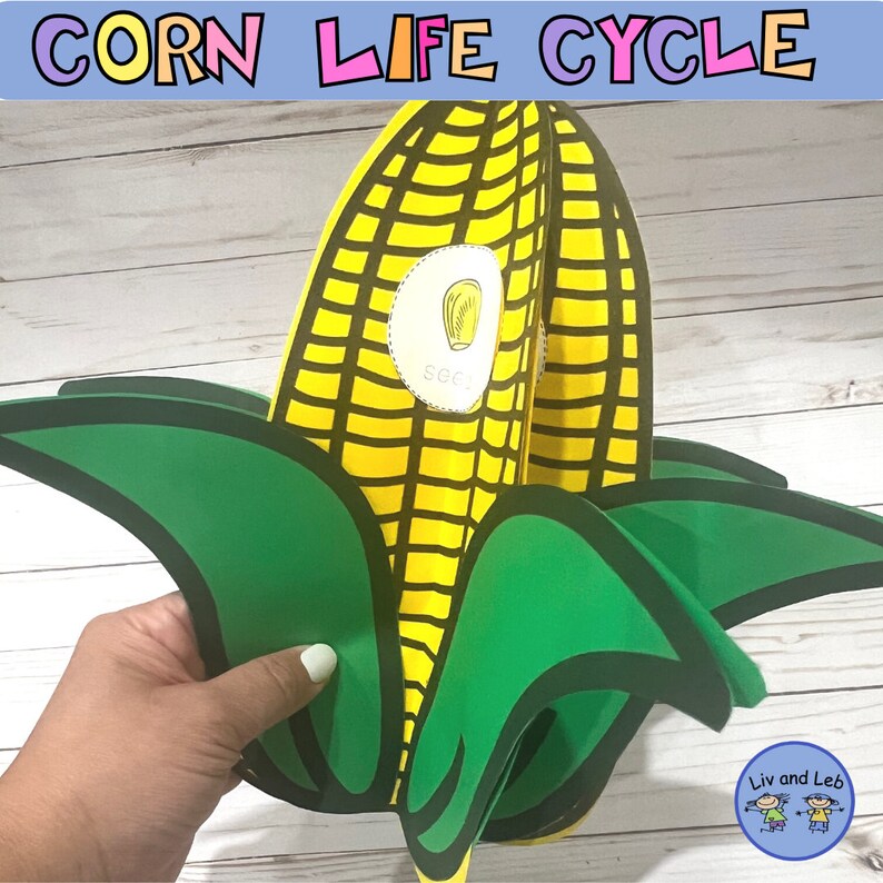 Plant Craft for Kids- Corn Craft - Etsy