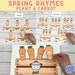 Spring CVC Rhymes- Planting Carrots- 164 Pages - Etsy