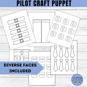 Pilot Paper Craft Community Helpers Puppet - Etsy