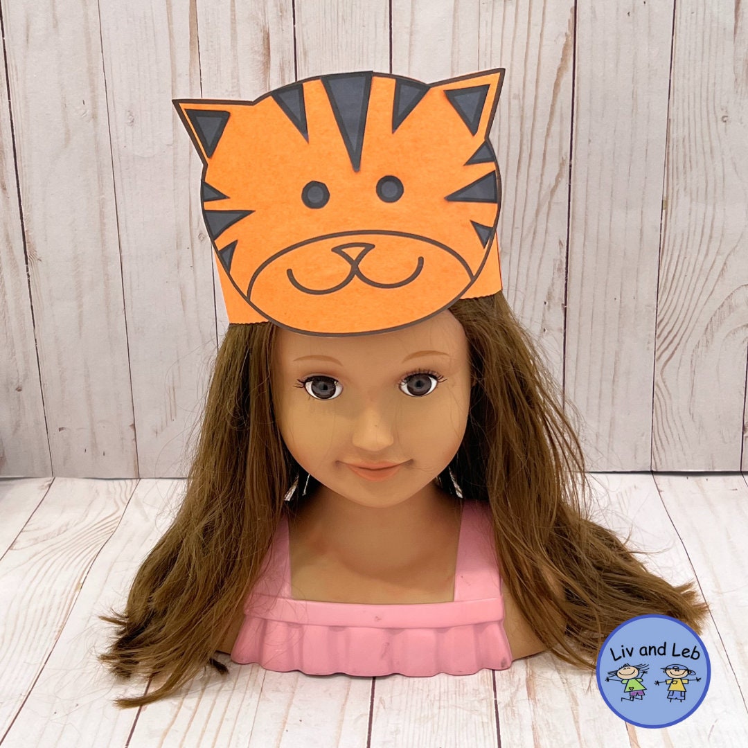 Animal Paper Hats ABC Paper Hats Alphabet Animal Crafts - Etsy