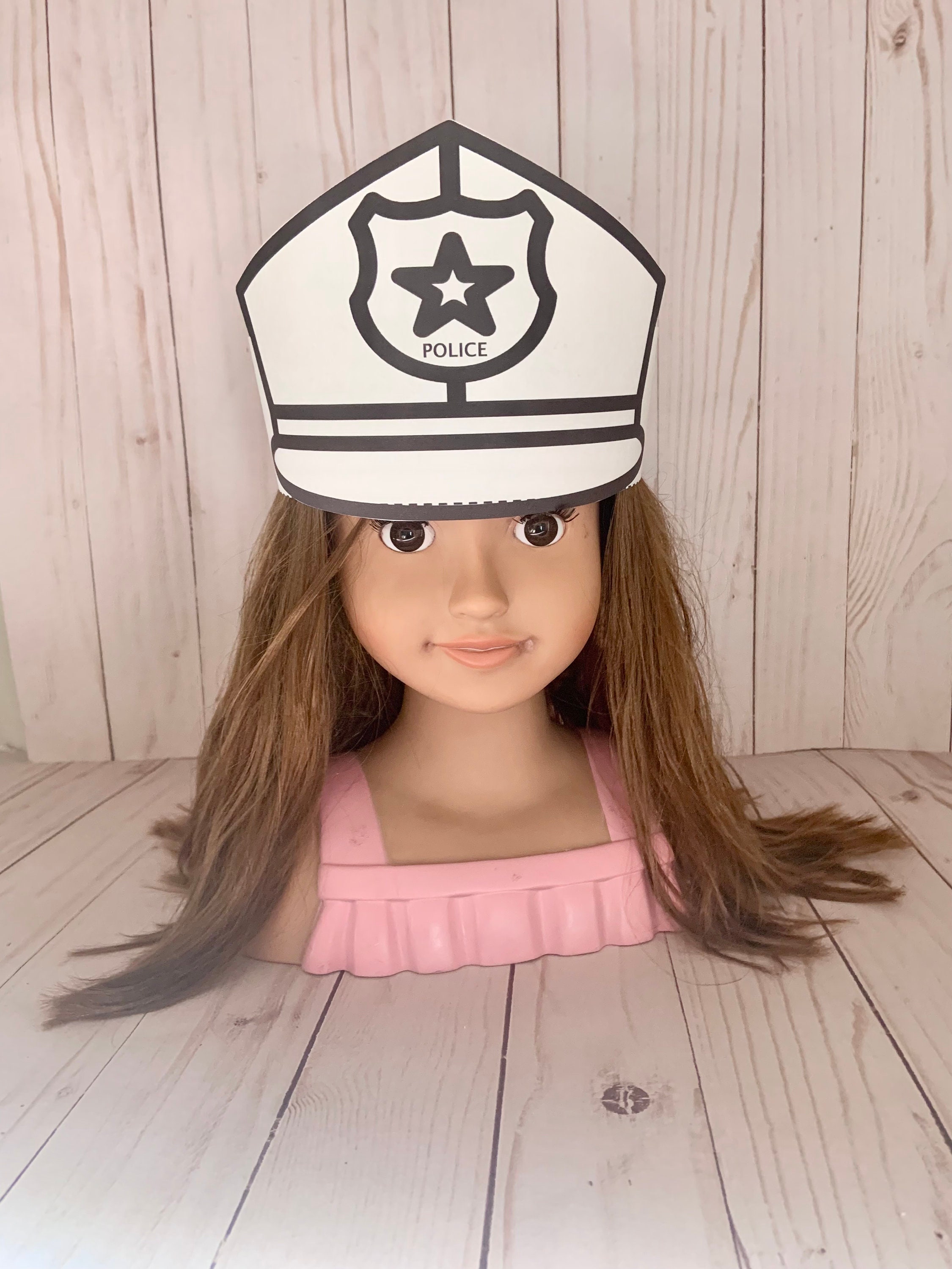 Community Helper Craft-birthday Hats-kids Paper Hats - Etsy Canada