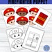 Firefighter Craft Puppet Fireman Paper Craft - Etsy