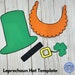 St. Patrick's Day Leprechaun Craft for Kids- Leprechaun Paper Hat - Etsy