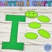 Letter I Inchworm Craft: Alphabet Phonics (PDF) - Etsy