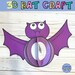 Bat Life Cycle Kids Craft- Halloween Paper Craft - Etsy