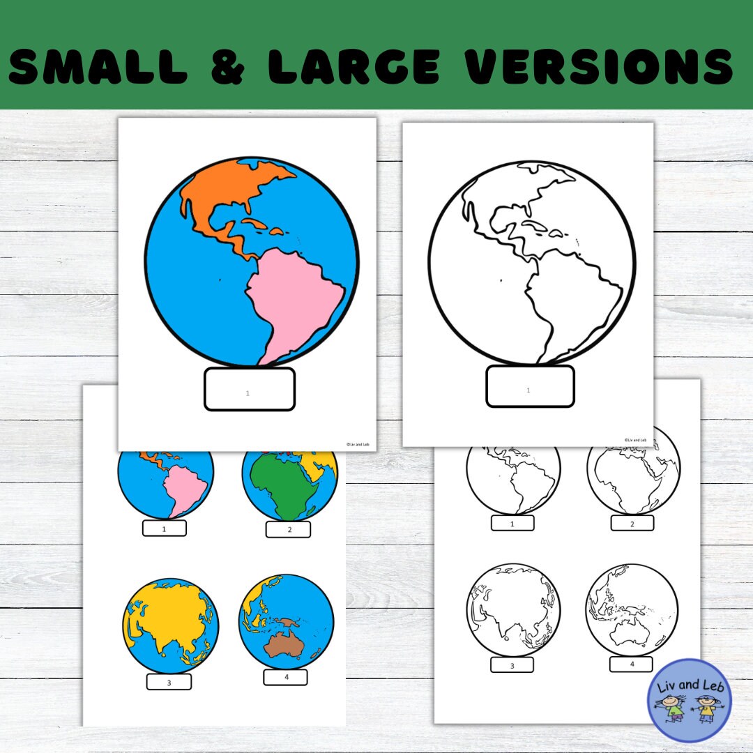 Earth Day 3D Craft - Etsy