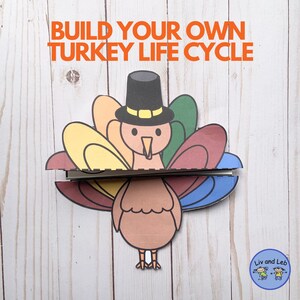 Turkey Life Cycle Craft - Etsy