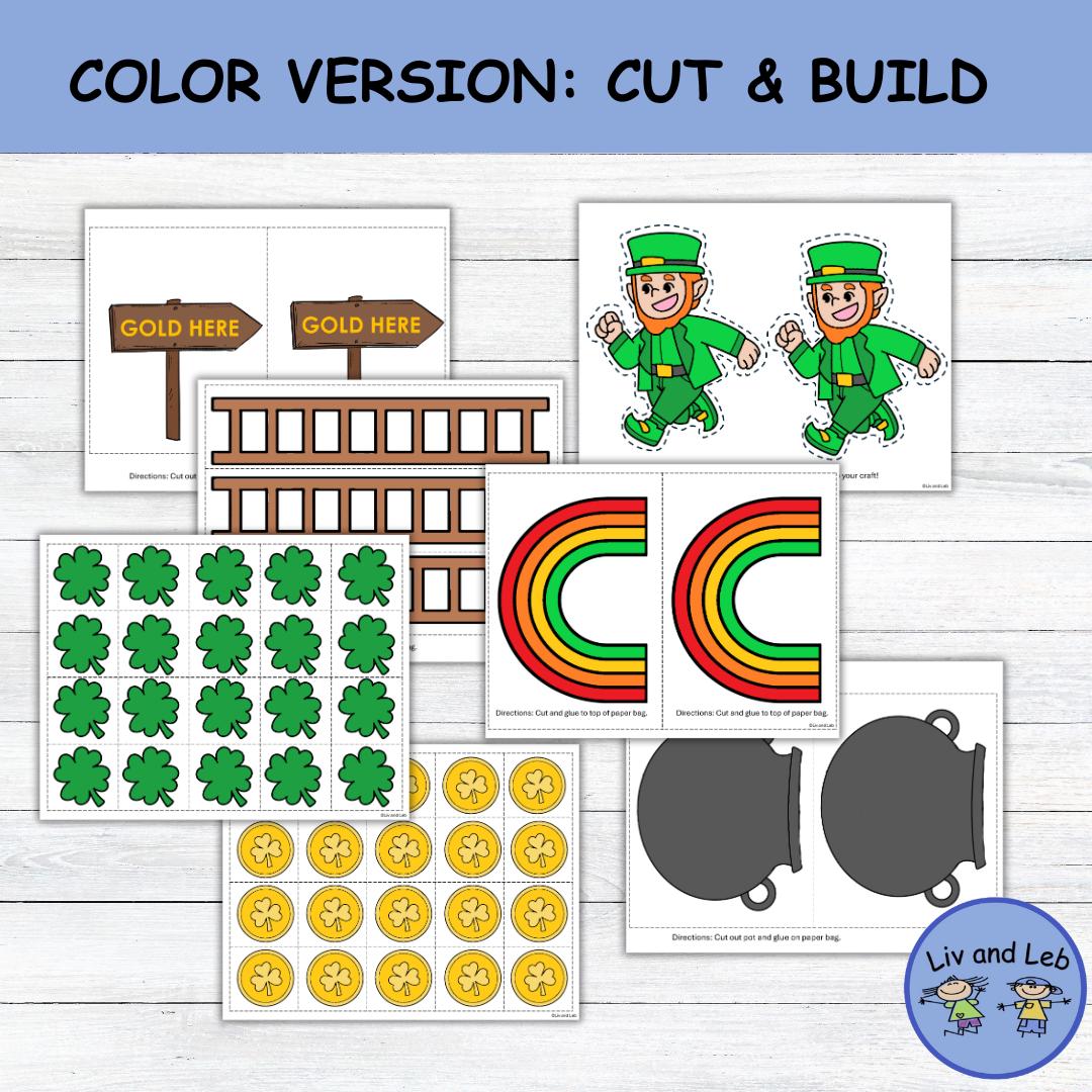 Leprechaun Trap Craft- St.patrick's Day Craft - Etsy