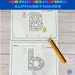 Alphabet Maze, Uppercase and Lowercase Letter Maze Worksheets - Etsy