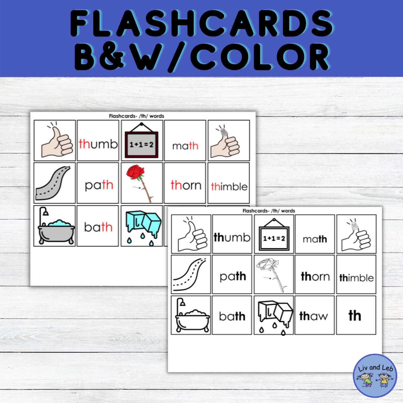 Consonant Digraph Craft "th", Digraph Flashcards, Digraph Worksheets - Etsy